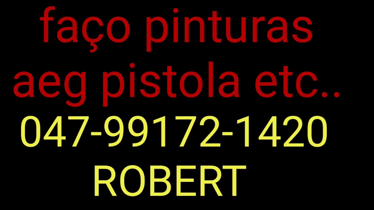 airsoft faço pintura de aeg e pistola etc tinta automotiva Itajaí sc ...
