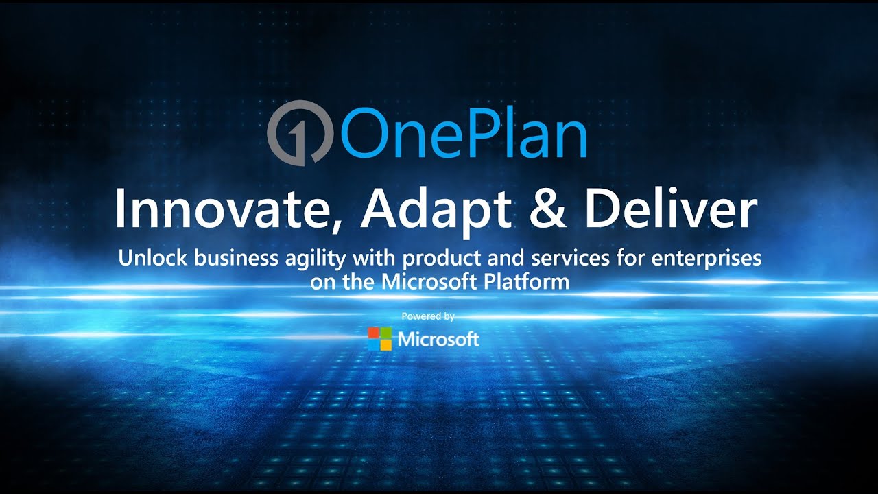OnePlan Introduction Video - YouTube