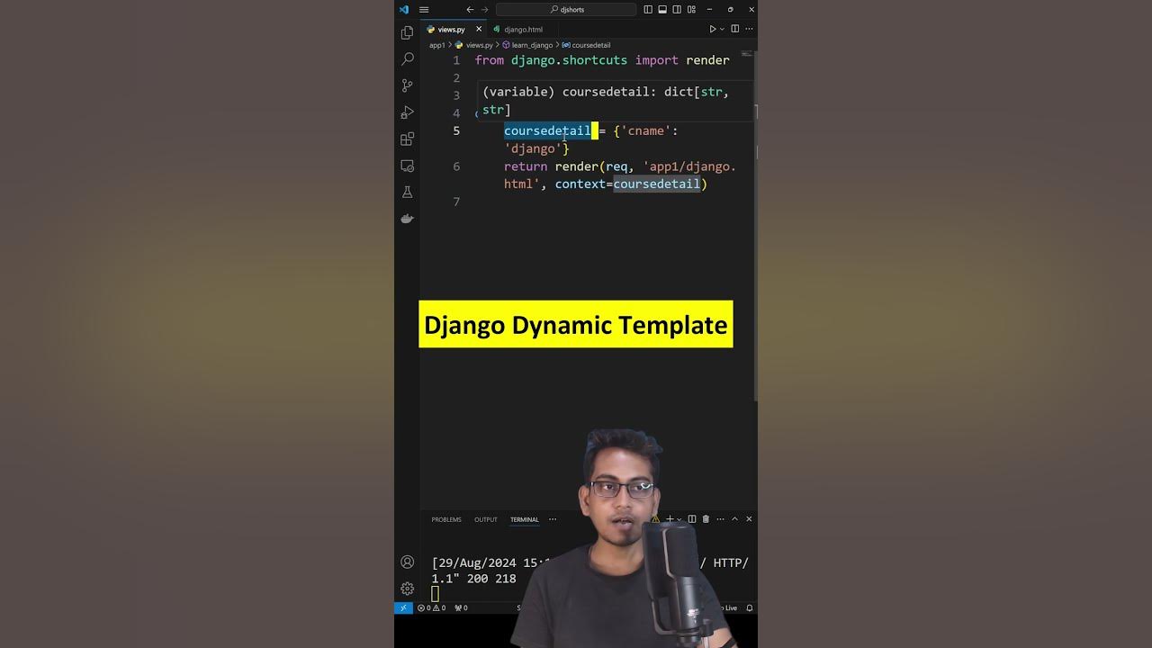 Django Dynamic Template - YouTube