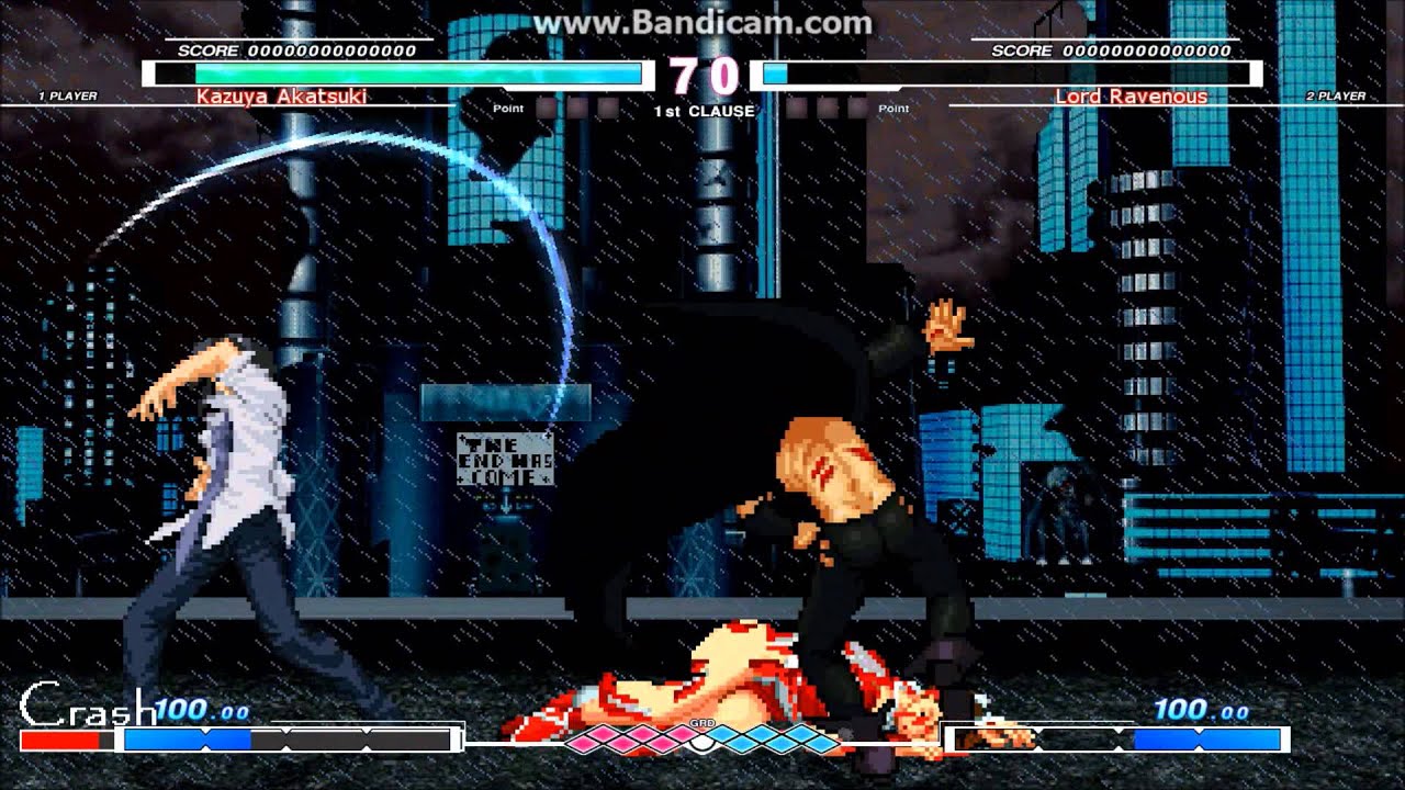 [M.U.G.E.N] Kazuya Akatsuki (with a new color palette) vs Lord Ravenous ...
