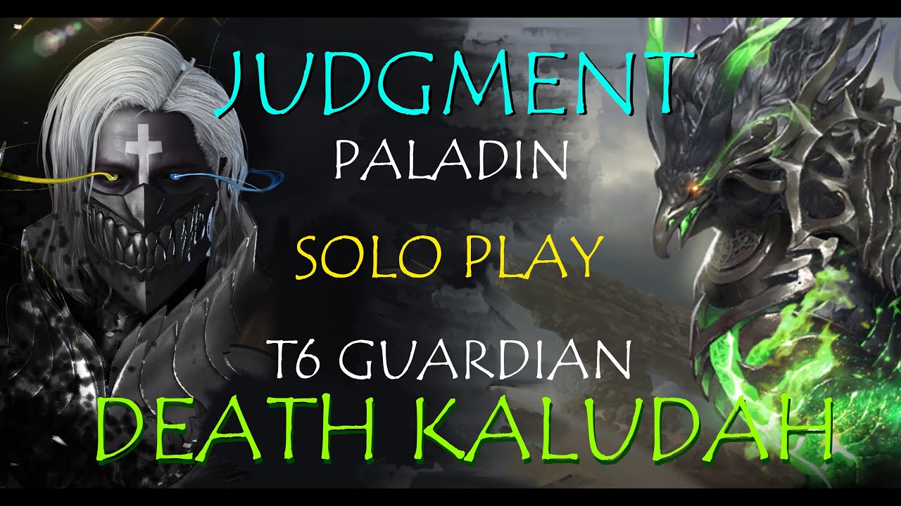 [ Lost Ark ] - JUDGMENT PALADIN - T6 Guardian Raid Solo - DESKALUDA ...