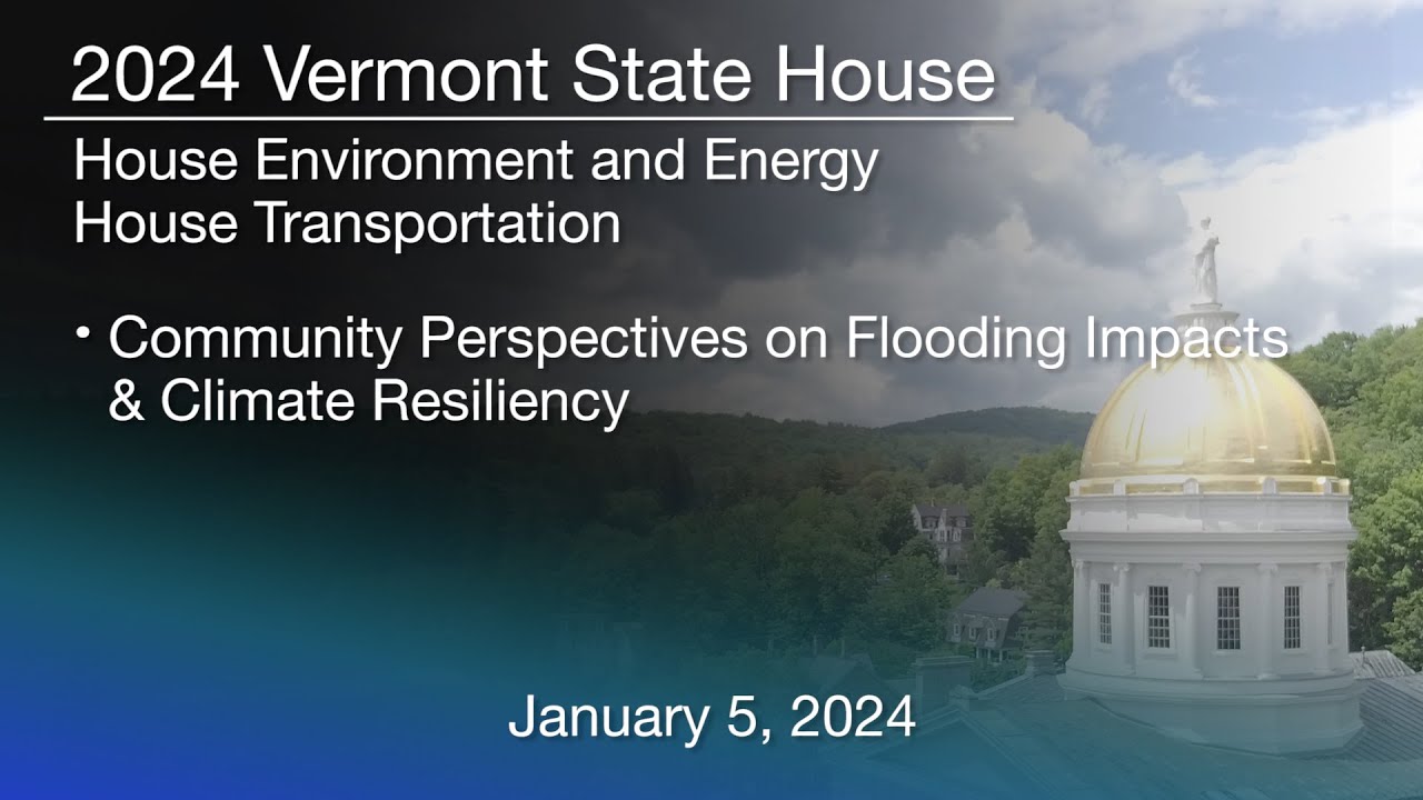 Vermont State House - Community Perspectives on Flooding Impacts and ...