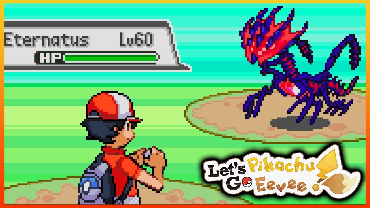 How To Get Eternatus In Pokemon Let's Go Pikachu / Eevee GBA Version ...