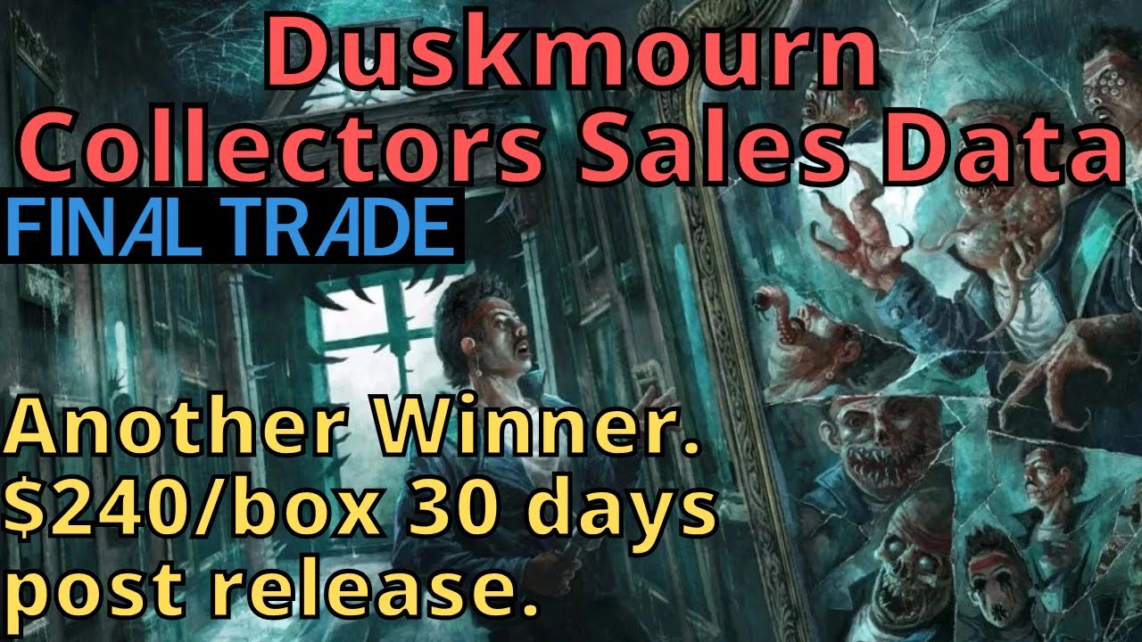 Duskmourn Collector Boxes. Strong sales continue. - YouTube
