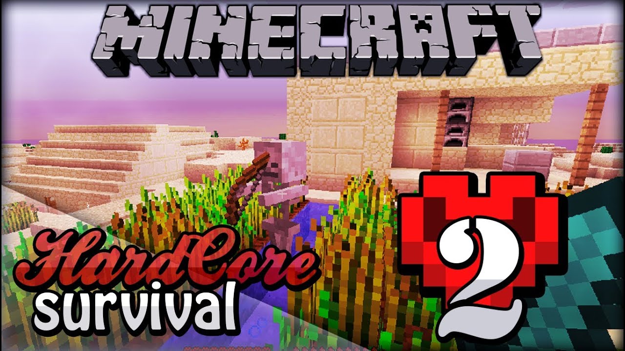 Minecraft HARDCORE | Episode 2 | Longest series ever! - YouTube