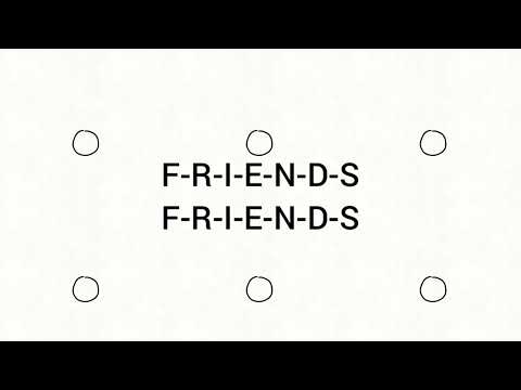 FRIENDS lyrics - YouTube