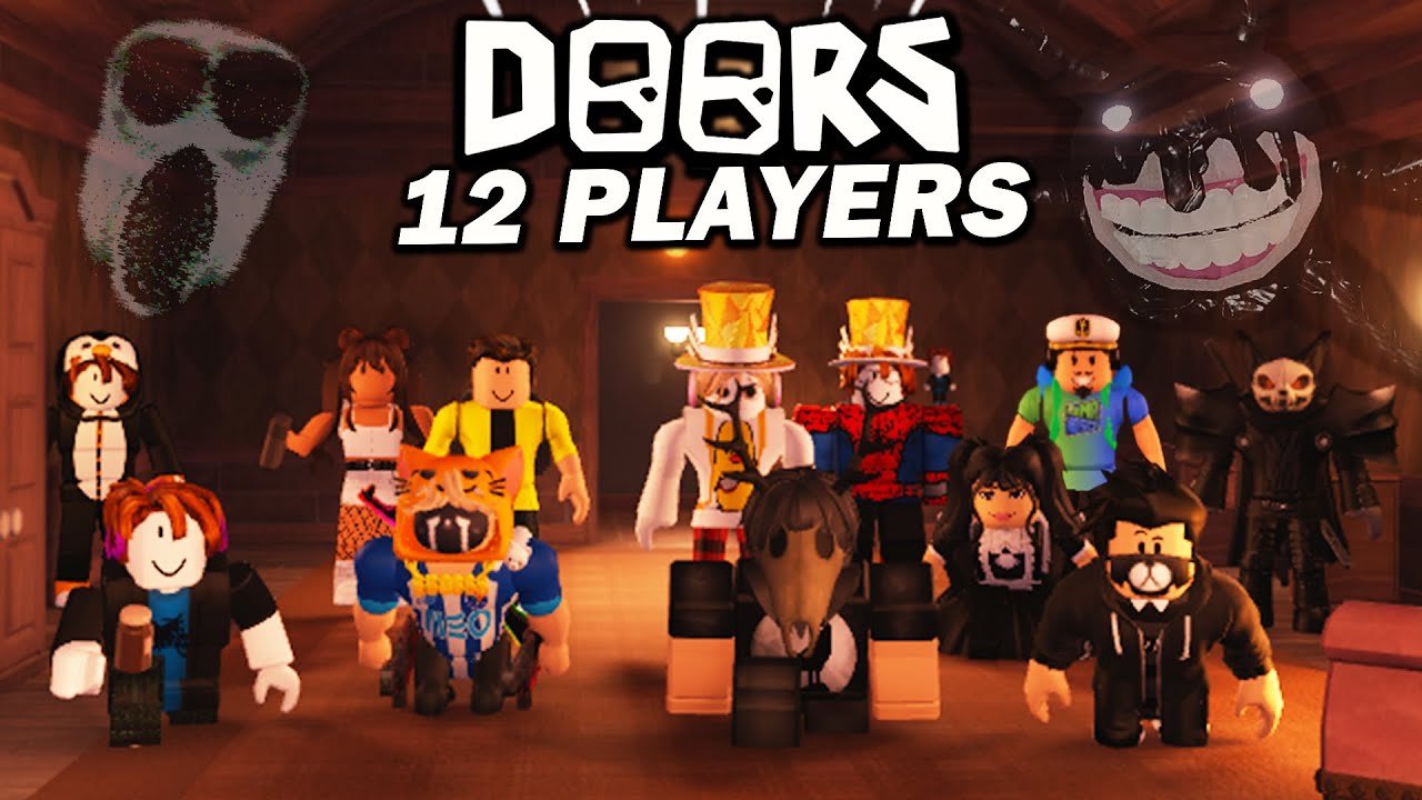 DOORS ATUALIZOU E EU COLOQUEI 12 PLAYERS PRA IR ALEM DA PORTA 100 ...