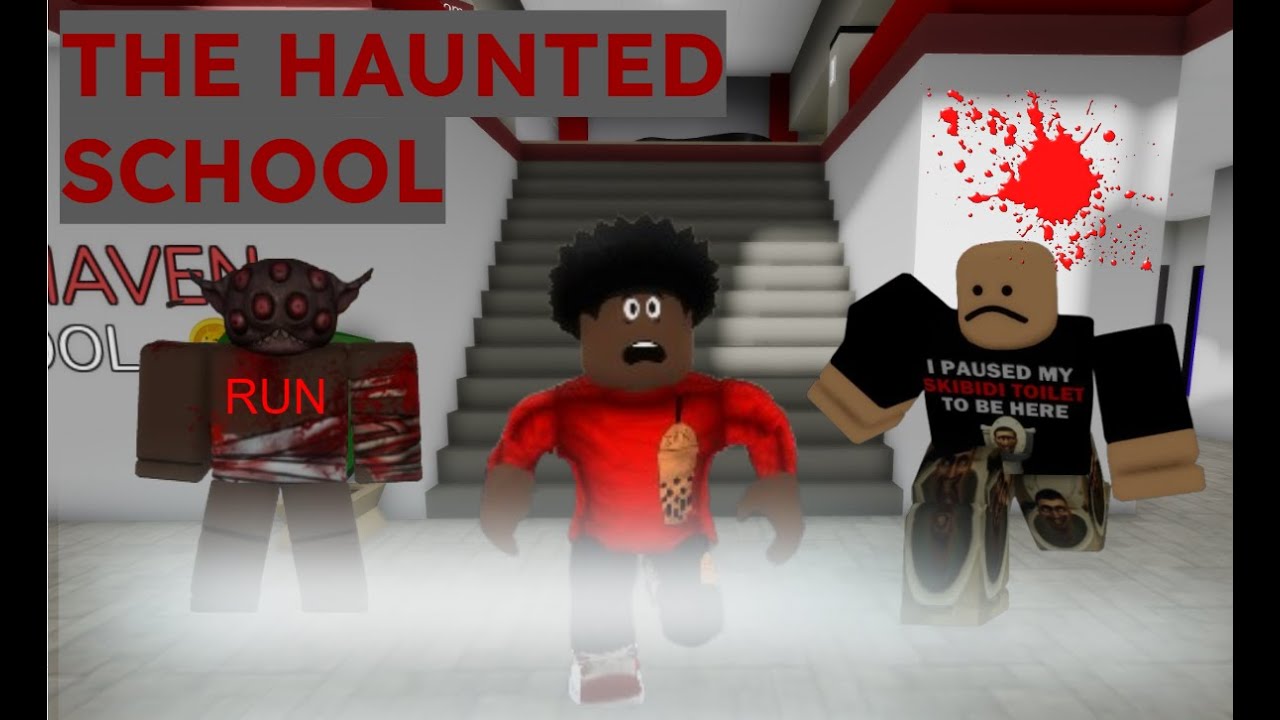 My school BECAME HAUNTED (Brookhaven RP) - YouTube