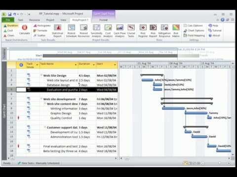 RiskyProject Tutorial: Project Risk Analysis for Microsoft Project ...