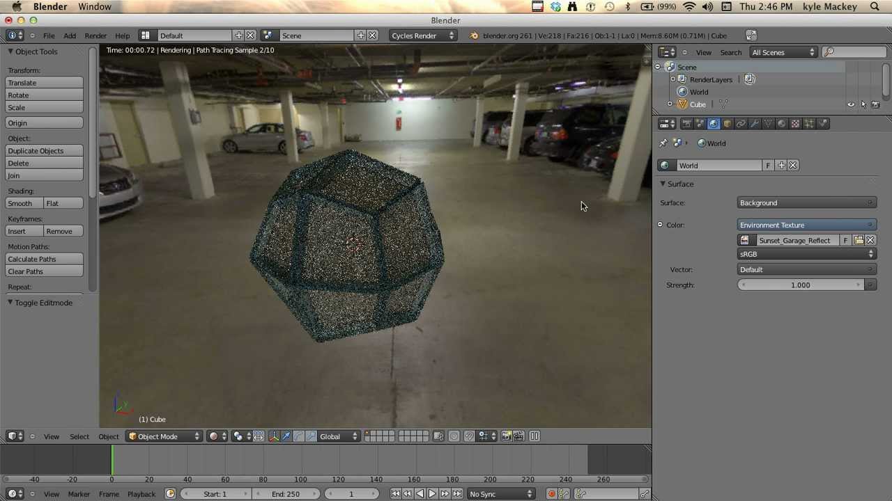 Match CG with live action using Blender and After Effects - YouTube