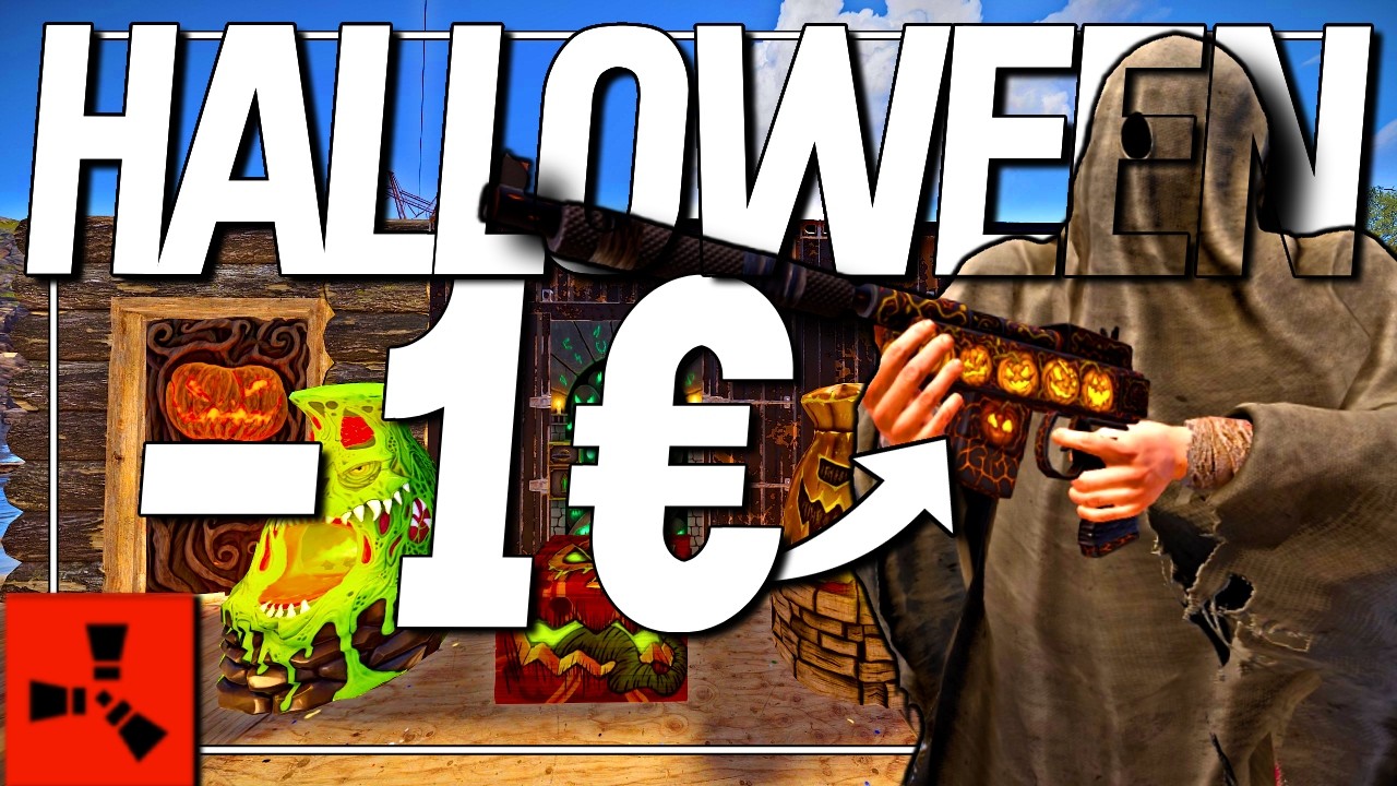 🎃13 SKINS DE HALLOWEEN POR -1€ 🎃 - RUST EN ESPAÑOL - YouTube