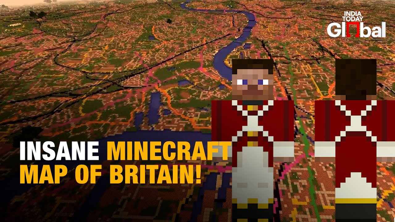 Great Britain Recreated in Minecraft with 100 BILLION Blocks – Ordnance ...