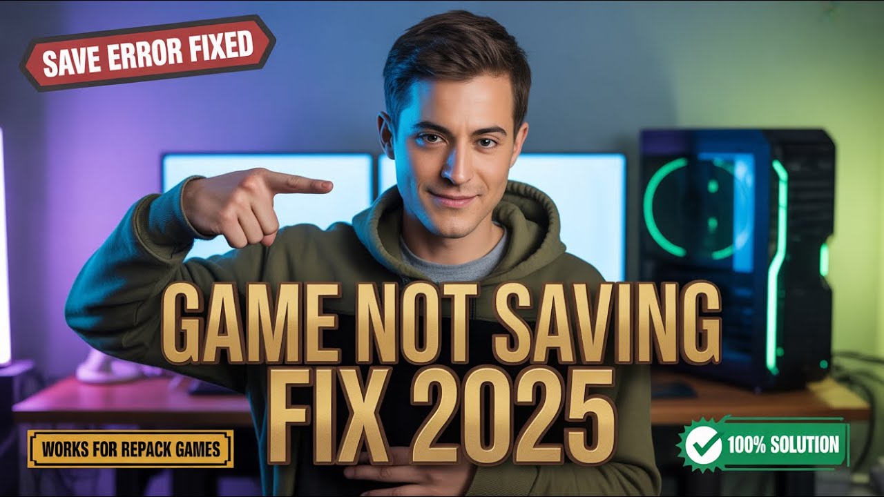 Game Not Saving Fix (2025) | 100% Working Solution for Repack Games ...