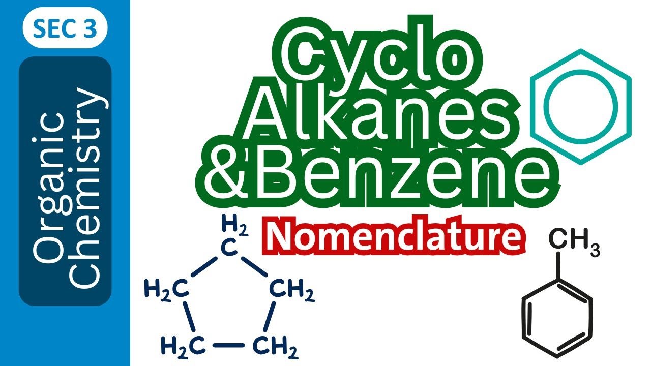 Cyclo alkanes and aromatic Benzene | تالتة ثانوى لغات - YouTube