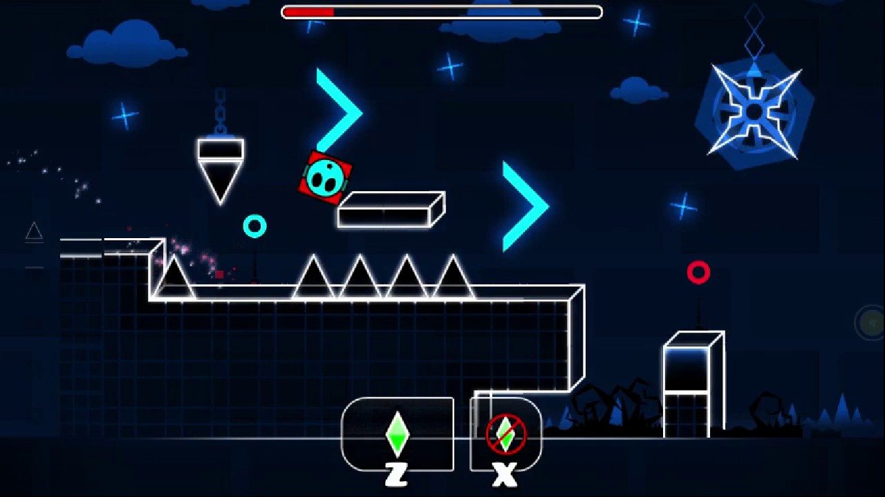 Geometry dash 2.1 #1 Practice mode - YouTube