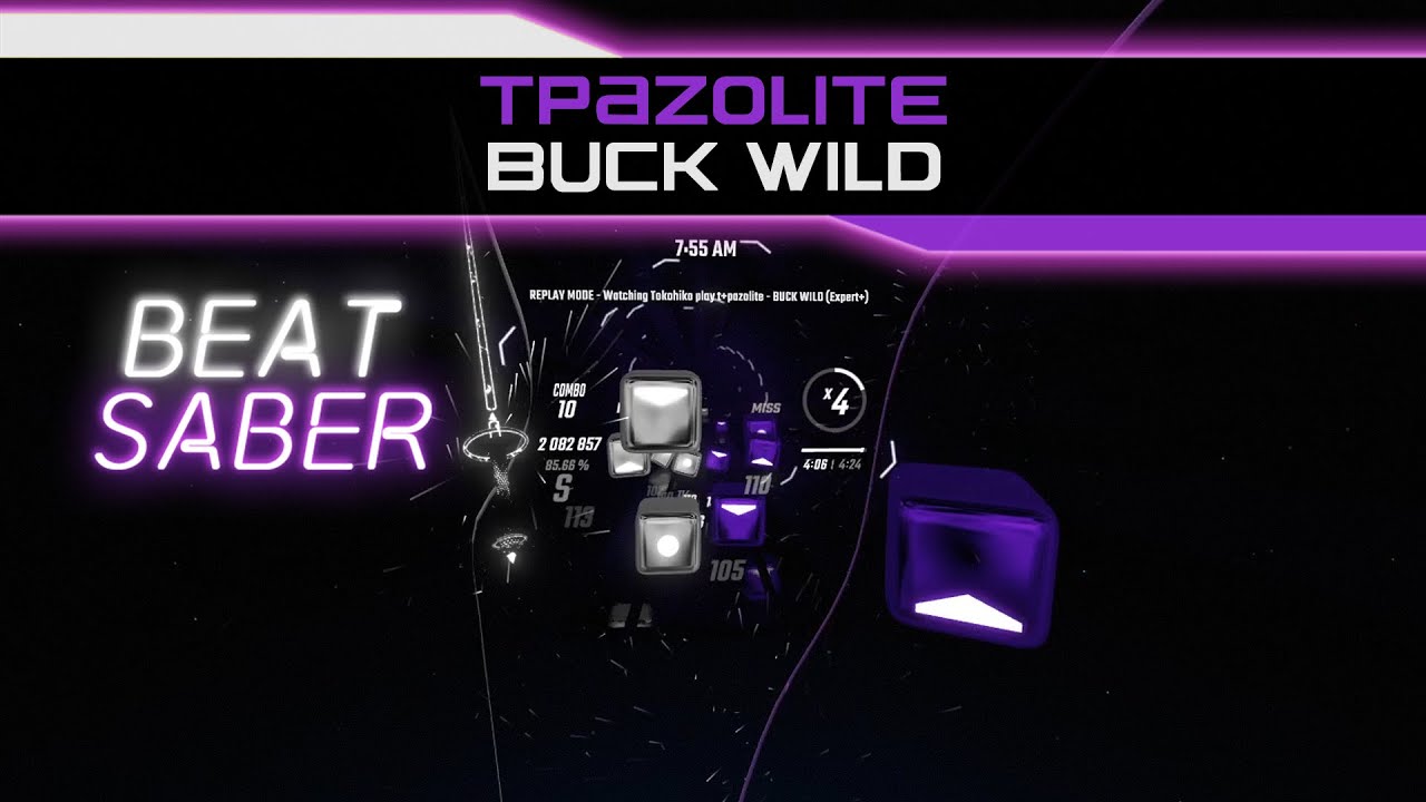 [Beat Saber] t+pazolite - Buck Wild (84.73%) - YouTube
