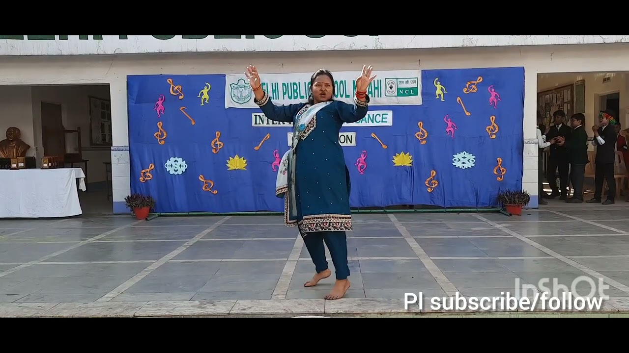 Dance by Neelu Sen DPS Nigahi - YouTube