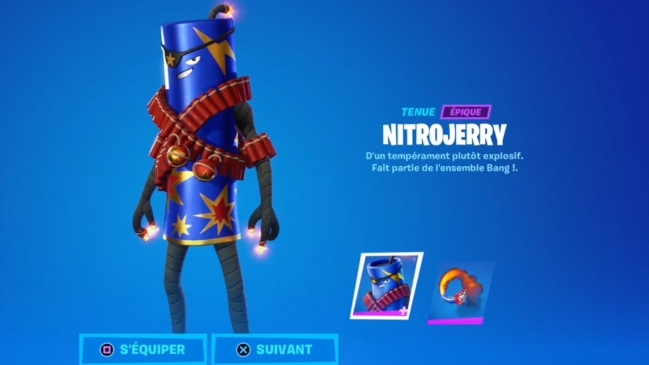 J'achète le nouveau skin "Nitro Jerry" + "Bougie Romaine" - YouTube