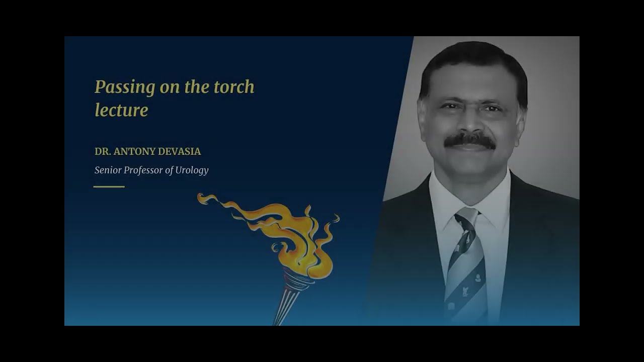 Passing on the Torch: Dr. Antony Devasia - YouTube