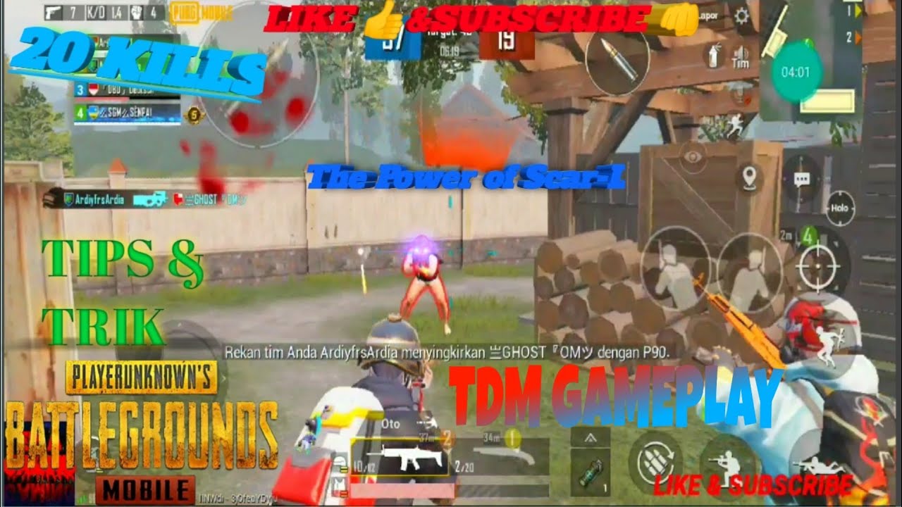 TEAM DEATHMATCH SCAR-L ONLY??!! - PUBGMOBILEINDONESIA - YouTube