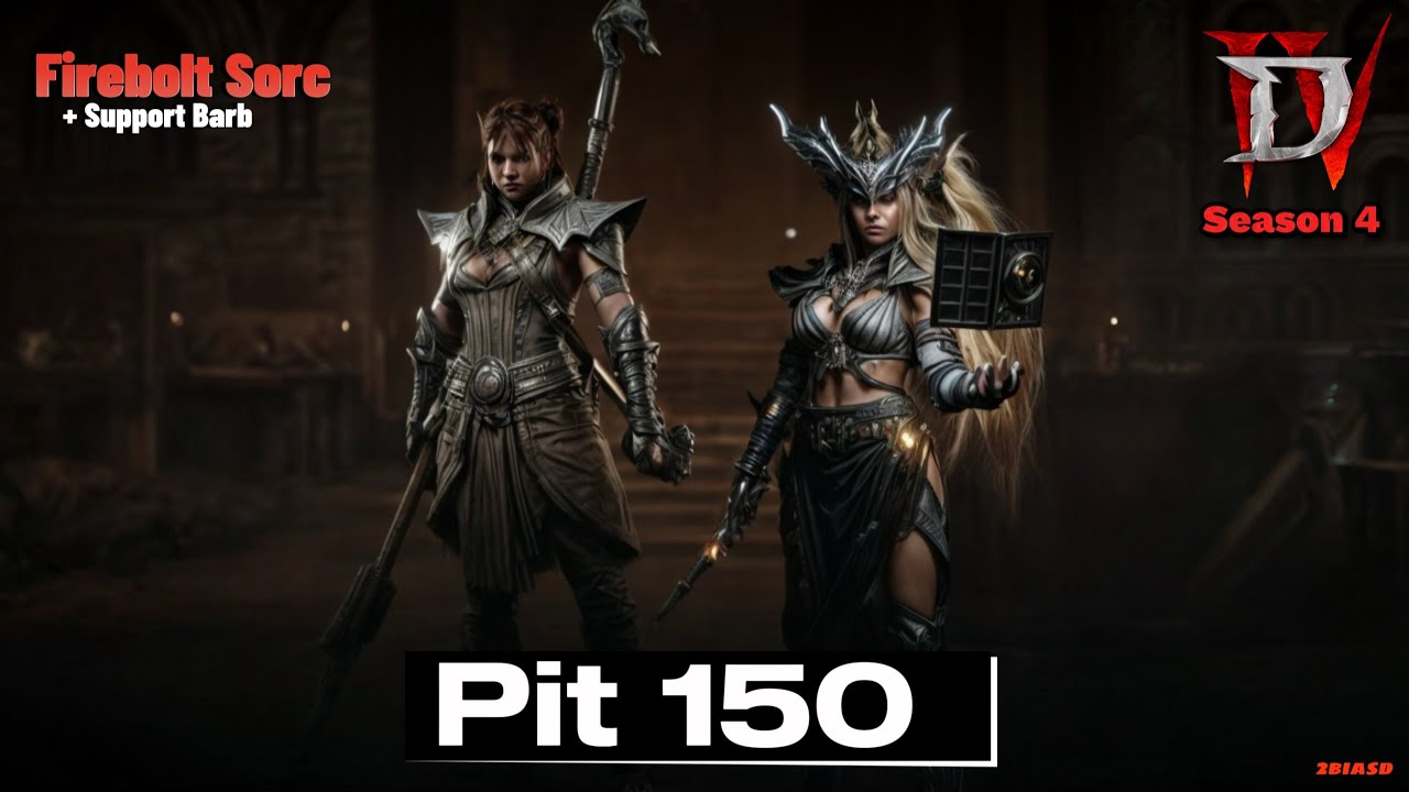 [Pit T150] Sorc and Barb I Diablo 4 Season 4 - YouTube