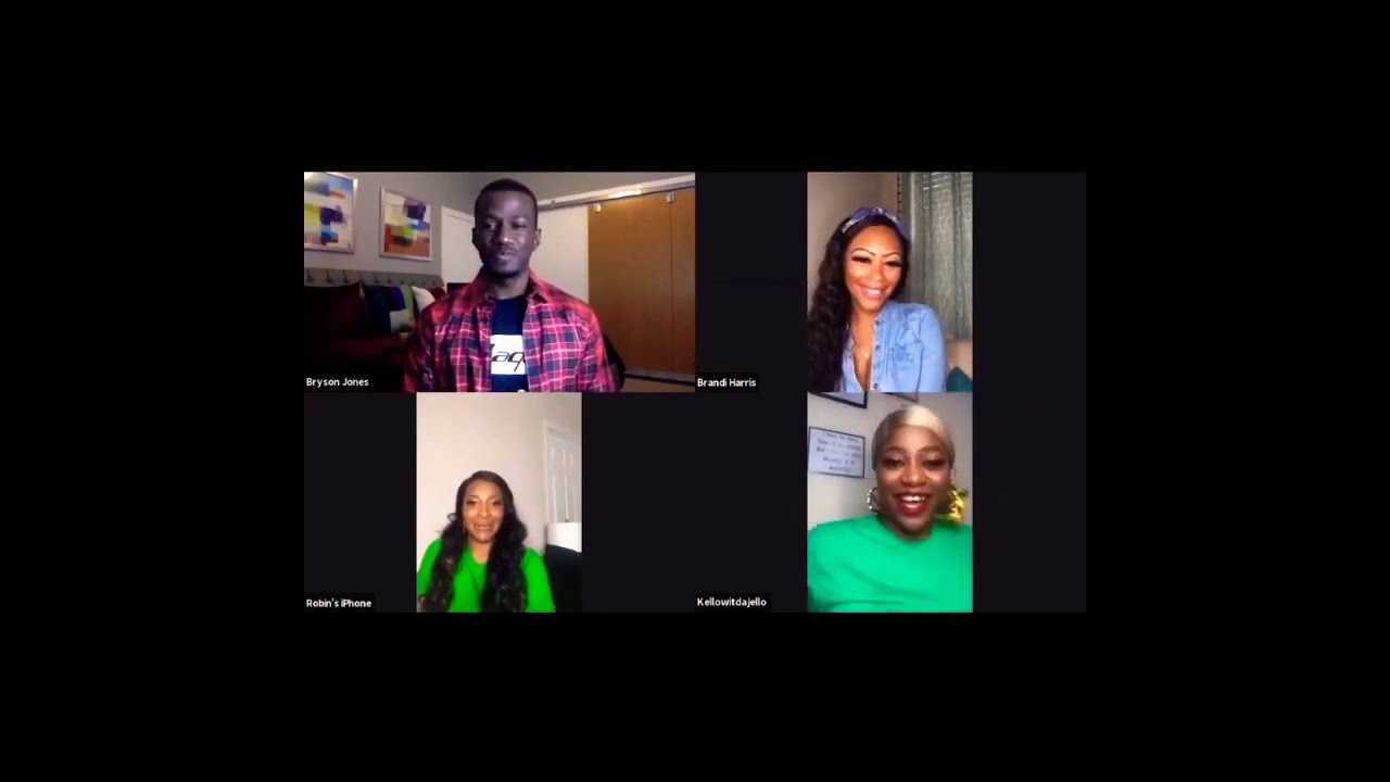 BLAQUE's Shamari DeVoe and Brandi Williams celebrate the movie, “Bring ...