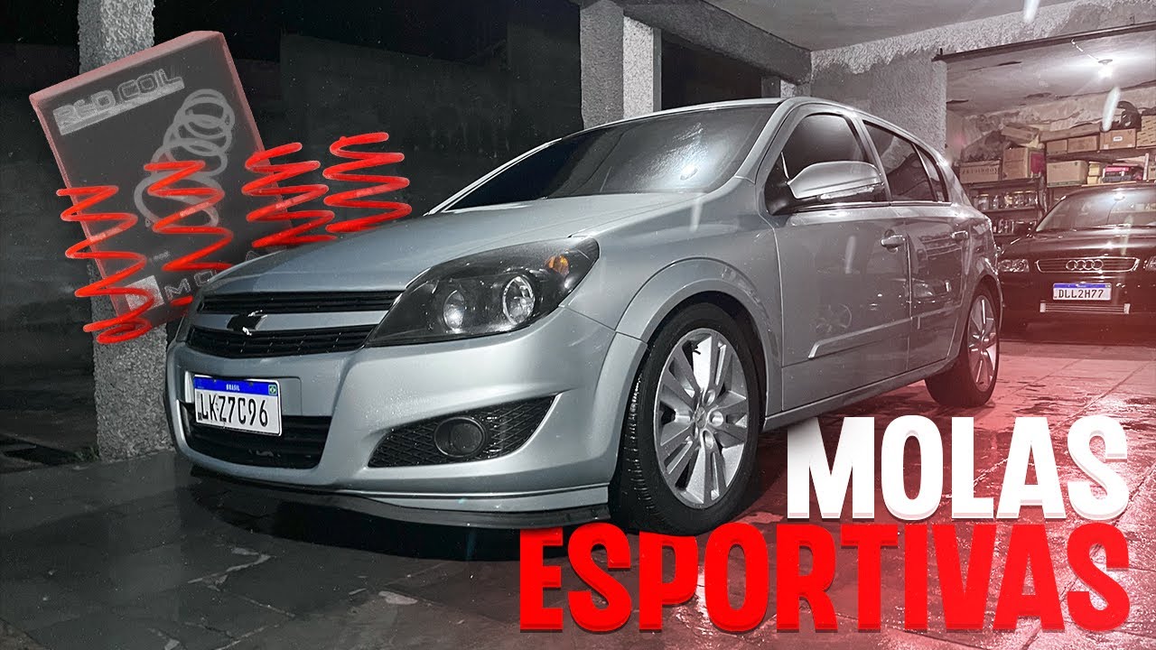 COLOCANDO MOLAS ESPORTIVAS RED COIL NO VECTRA GT-X! - YouTube