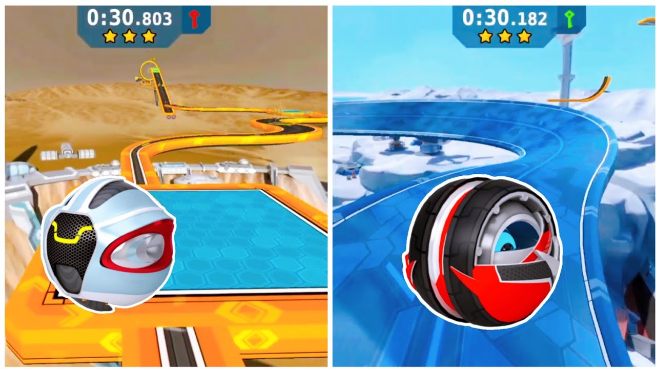 GYRO BALLS Evolution 🌈 All levels Gameplay Walkthrough 🌹 Gyrosphere ...