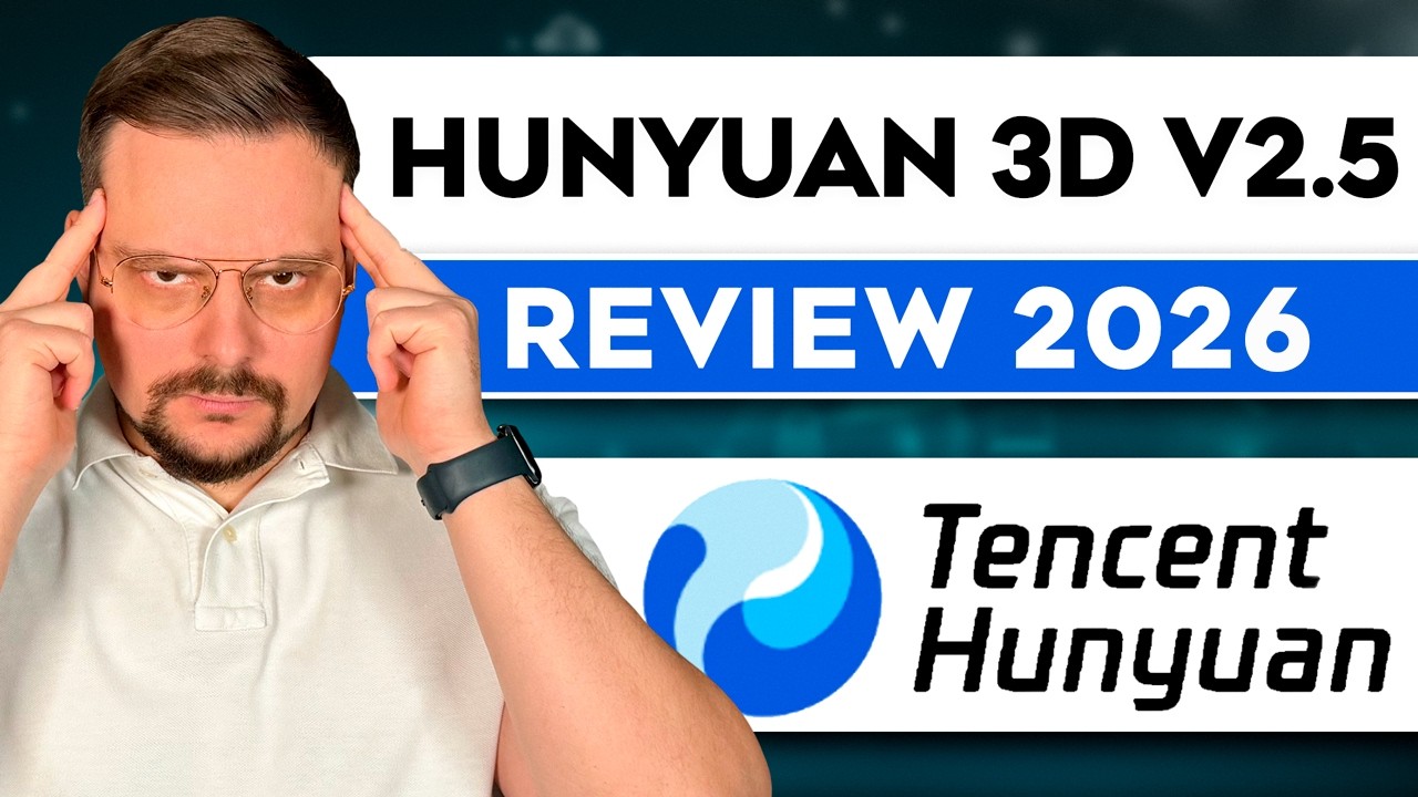 Hunyuan 3D v2.5 Review - 2026 | This FREE 3D Model Creator Will Blow ...