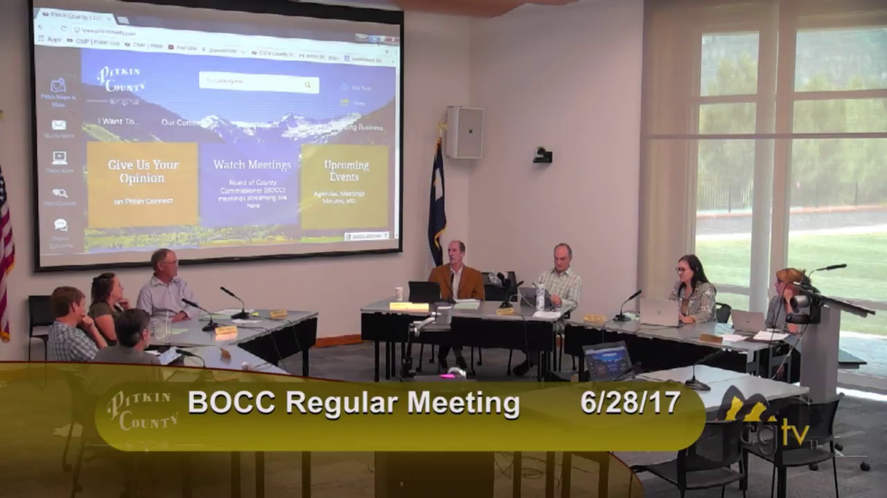 BOCC Regular Meeting 06/28/2017 - YouTube