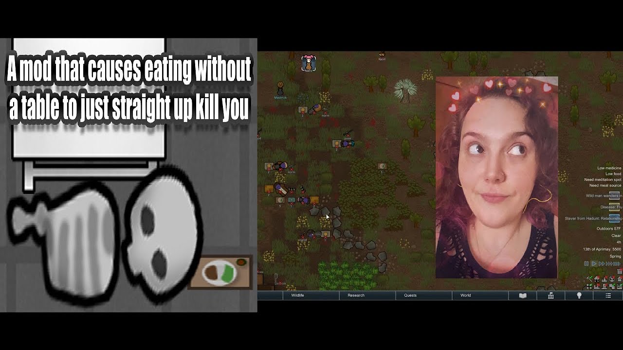 Episode 4 - A Mod That Causes Eating Without A Table To Just Straight ...