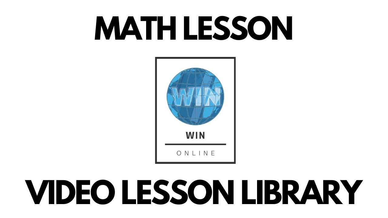WIN Online | Video Lesson Library | Math Lesson | Fractions - YouTube