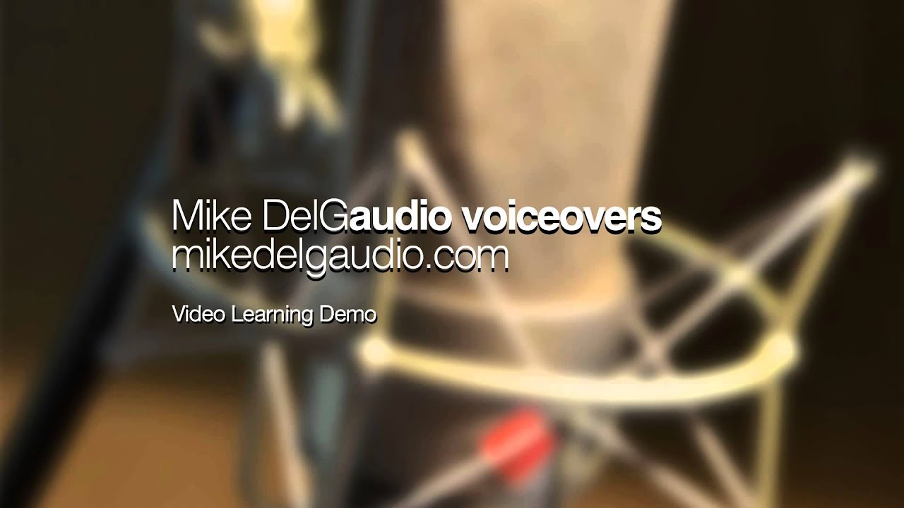Mike DelGaudio Voiceovers - Video and E-Learning Demo - YouTube