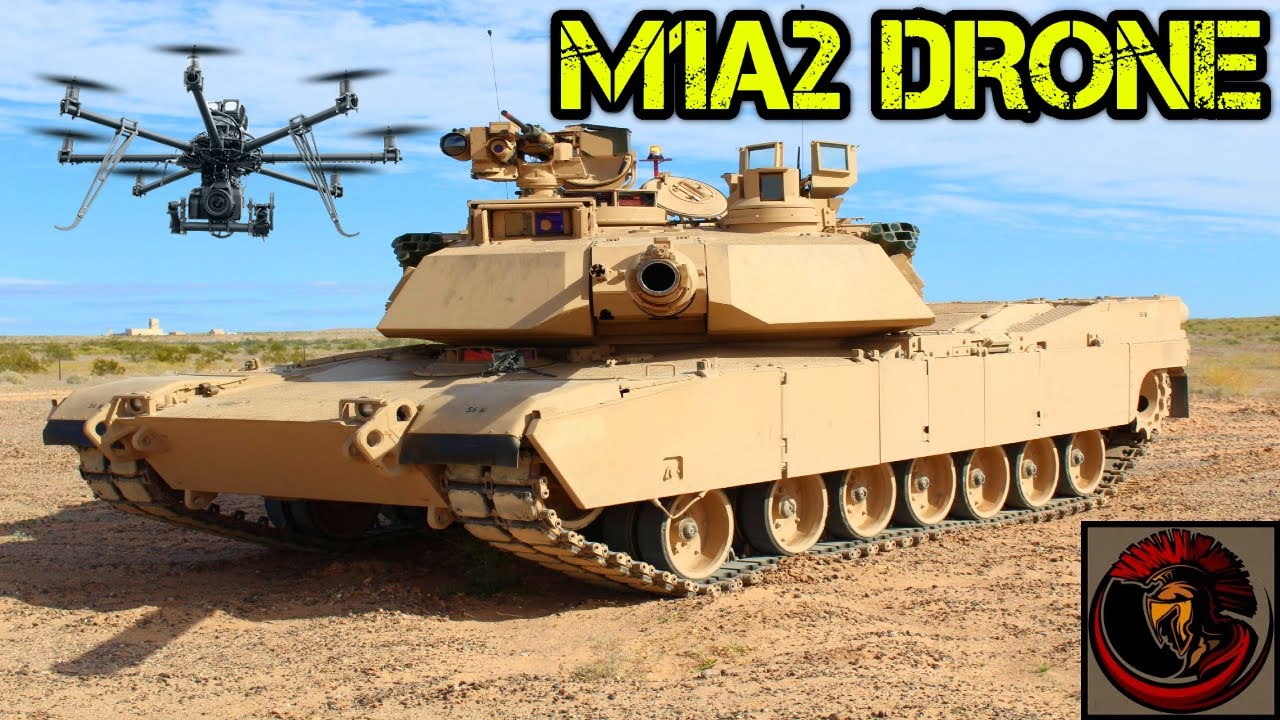M1A2 SEP V3 Abrams Main Battle Tank to get UAV drones - YouTube