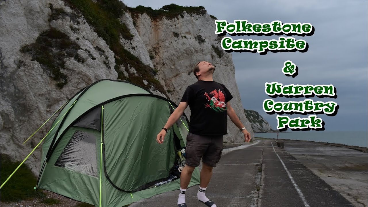 2 Nights Camping Above The White Cliffs - Folkestone Campsite and ...