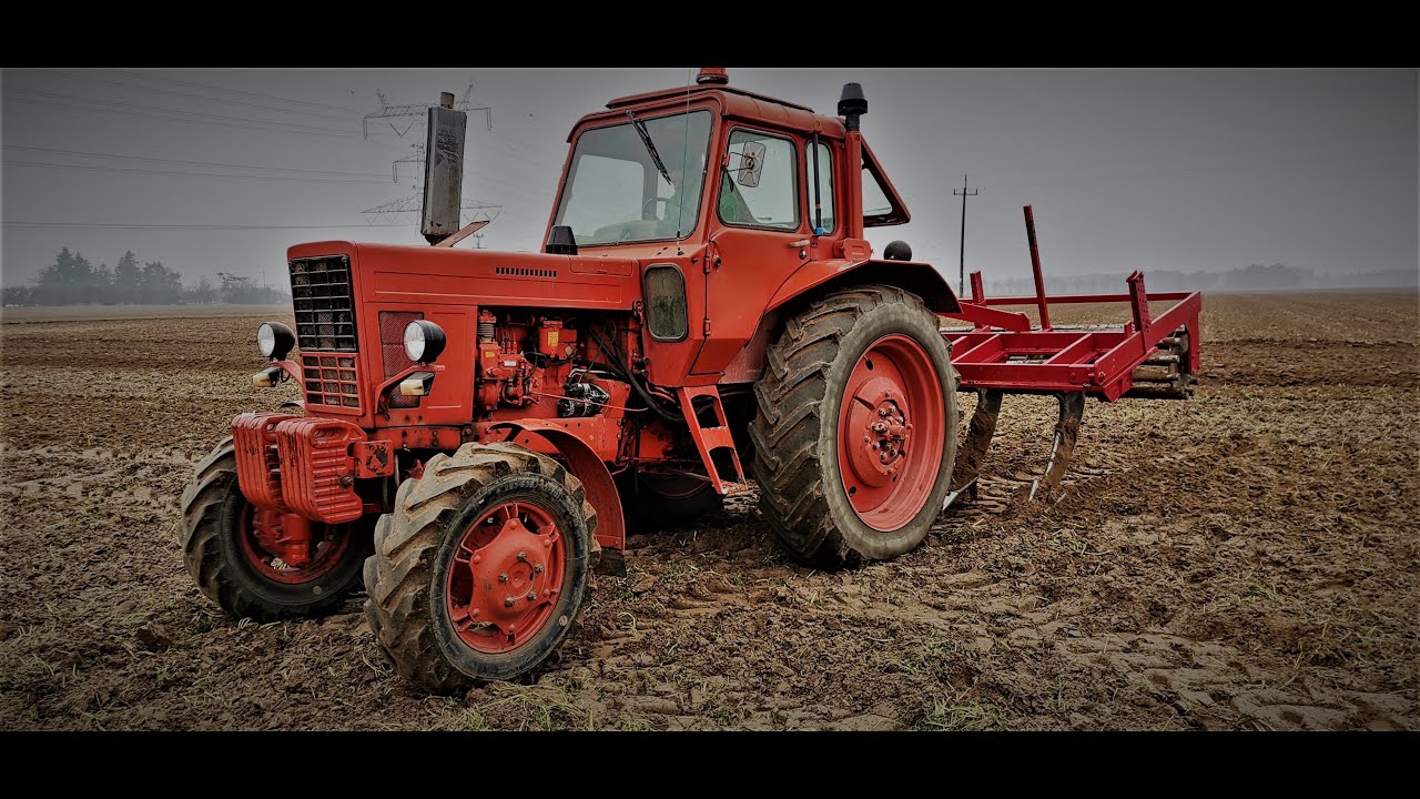 MTZ 82 z głęboszem 3 metrowym!!! Czy da rade? - YouTube