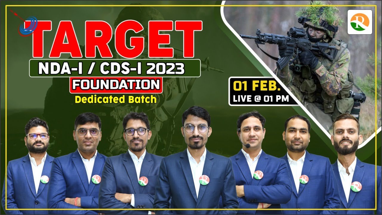 Target Batch for NDA/CDS 2023 | New Batch Course Announcement | Zero to ...