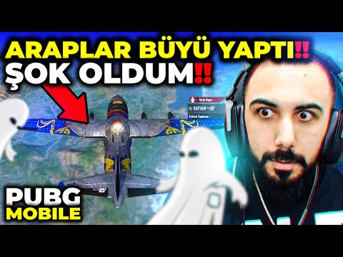 ARAPLAR UÇAKTA BÜYÜ YAPTI!! 😮 HAYATIMIN ŞOKUNU YAŞADIM! | PUBG MOBILE