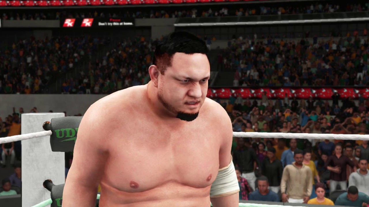 Samoa Joe vs. The Hulk (Request) - YouTube