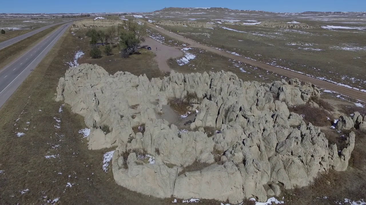 Natural Fort in Northern Colorado - YouTube