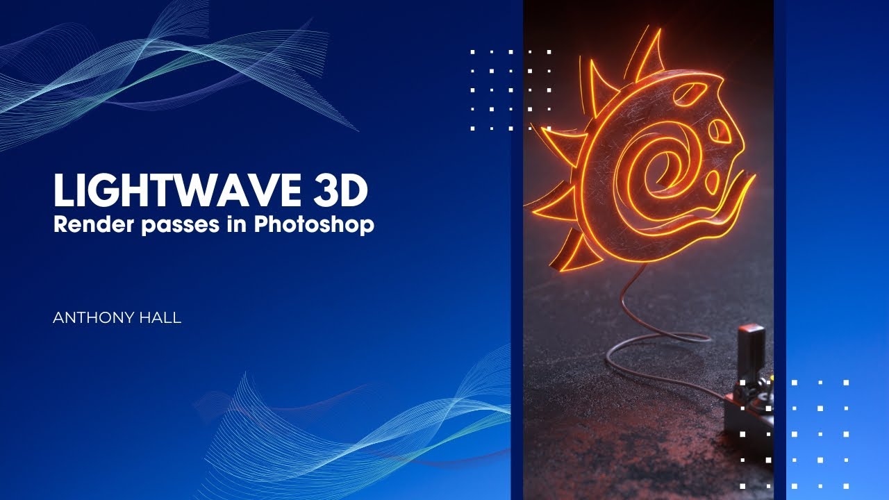 Lightwave 3D Render passes in Photoshop - YouTube