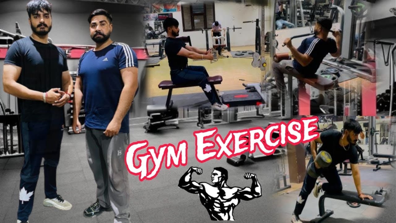 Gym Exercise Vlog ! 10 - YouTube