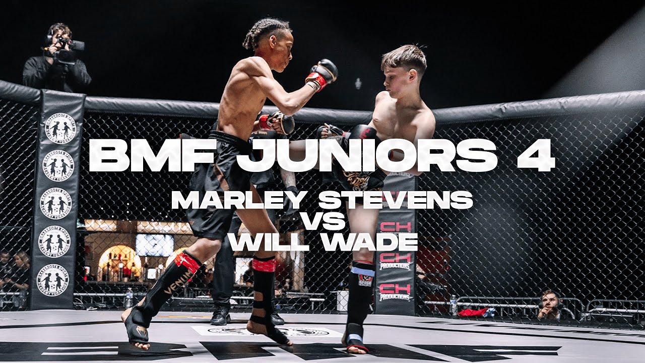 BMF Juniors 4 | Marley Stevens vs Will Wade | Junior MMA | BADMOFO MMA ...