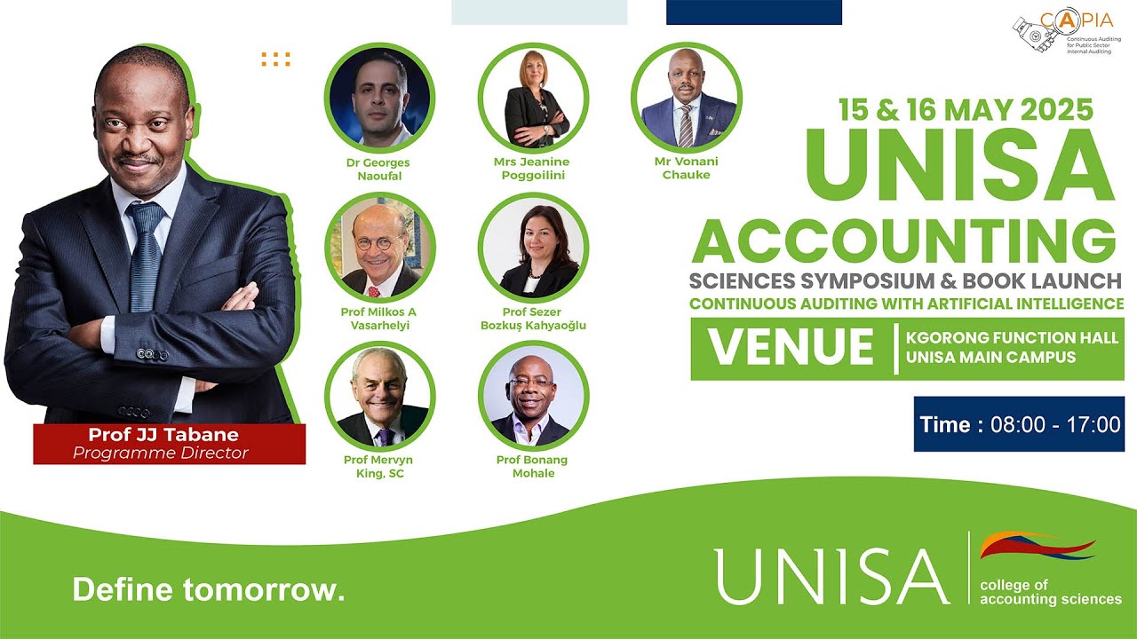 UNISA ACCOUNTING SCIENCES SYMPOSIUM & BOOK LAUNCH - YouTube