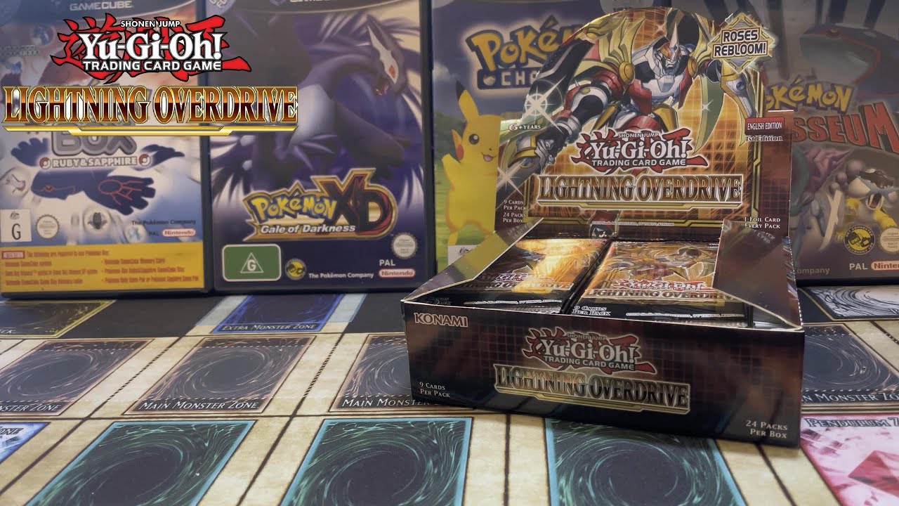 Opening A Lightning Overdrive Booster Box! - YouTube