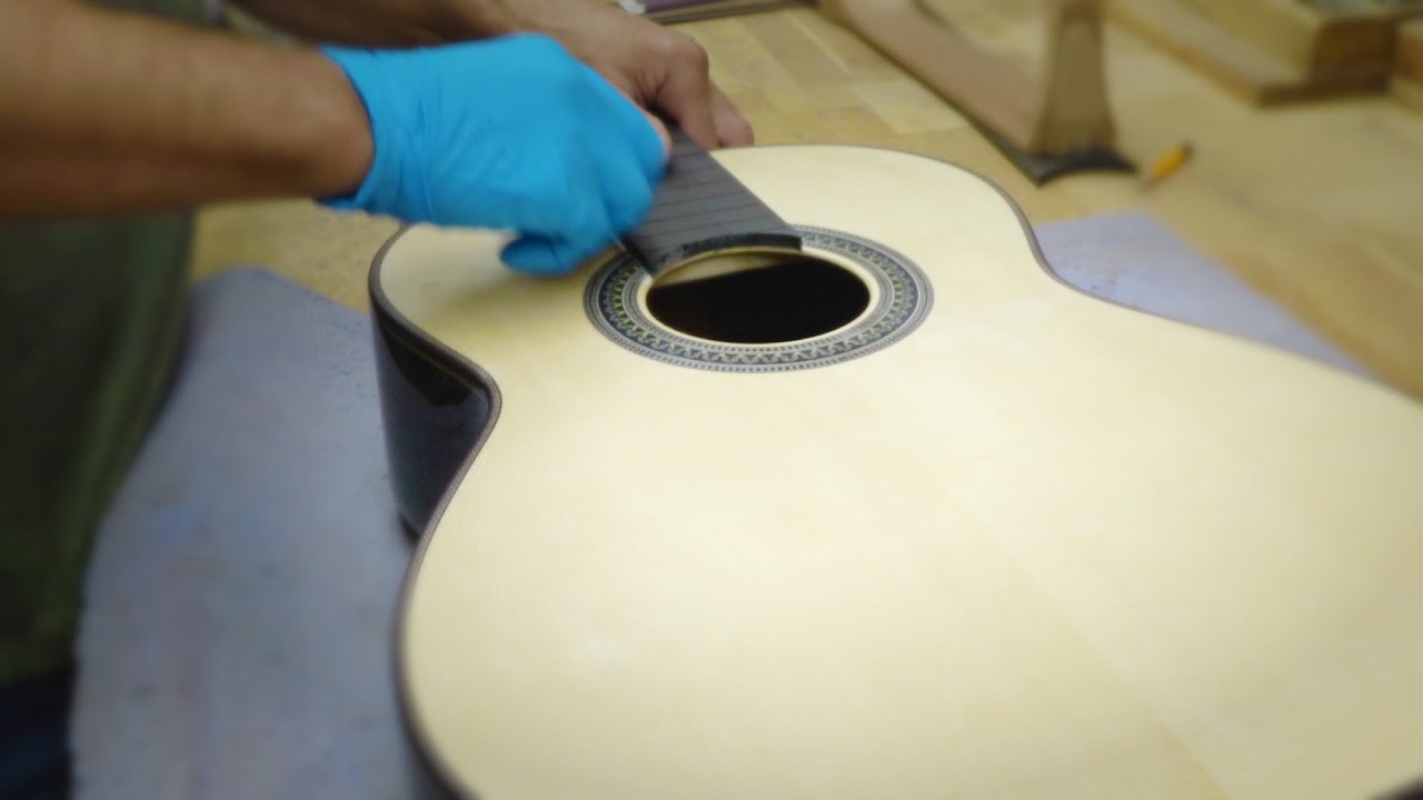 Amazing 10 million won classic handcrafted guitar inside, 30 years of ...