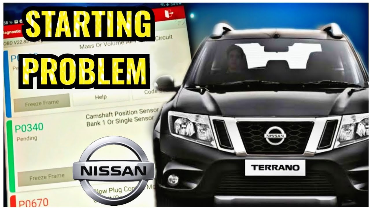 NISSAN TERRANO Starting Problem Trouble Code P0340 Camshaft Position nissan-terrano-starting-problem-trouble-code-p0340-camshaft-position