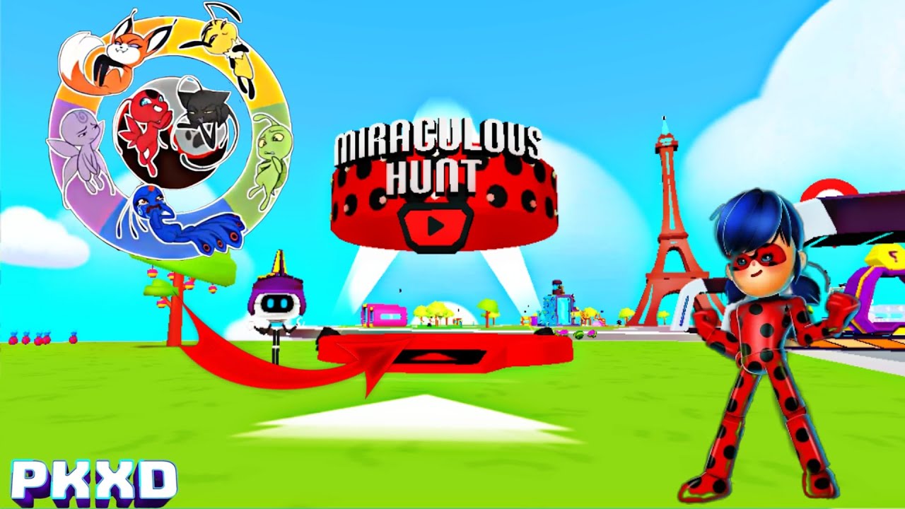 PK XD 'Miraculous Hunt' Mini-Game | PK XD Miraculous Ladybug Update ...