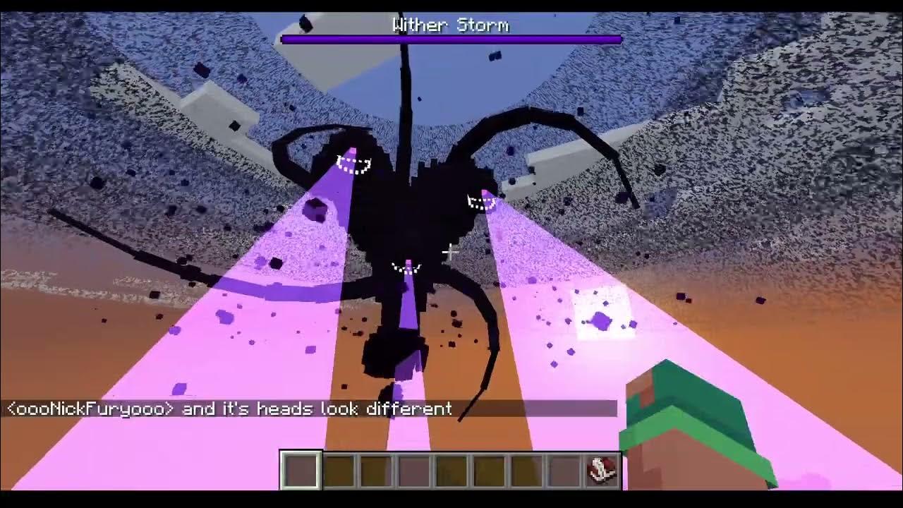 Another Review Of Crackers Wither Storm Mod Youtube