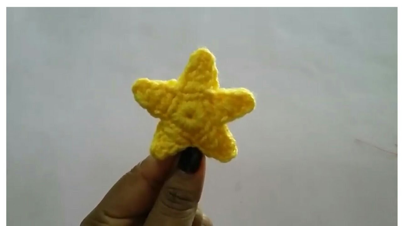 ESTRELLA TEJIDA A CROCHET. - YouTube